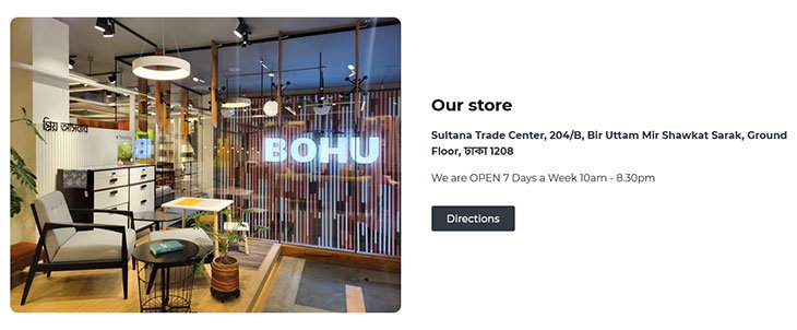 Bohu | Furniture Company in Bangladesh – JinishPotro.com